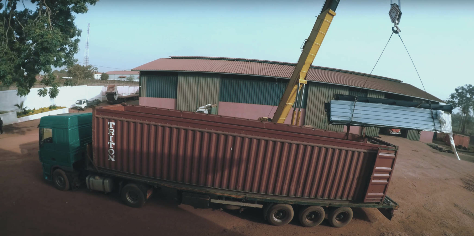 Open-Top Container - Sea Freight ideal for Large Cargo